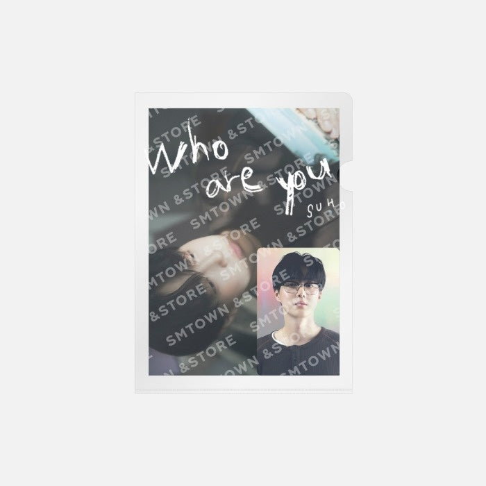 SUHO - [Who Are You] OFFICIAL MD POSTCARD + HOLOGRAM PHOTO CARD SET B ...