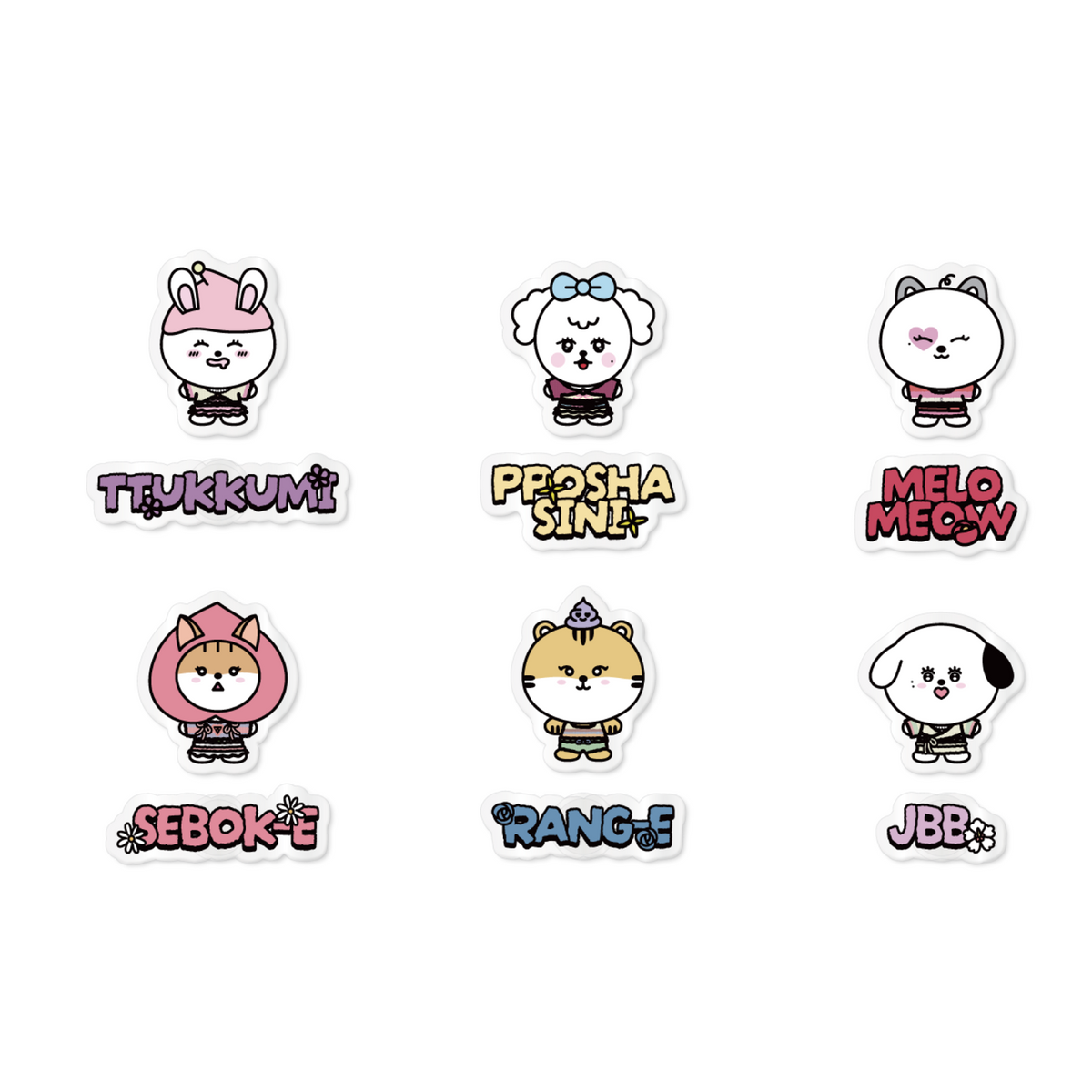 STAYC - [ONLY 4 SWITH] (4TH ANNIVERSARY MD ACRYLIC DECO PARTS ...