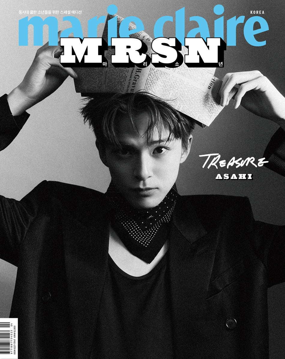 MRSN - Marie Claire Special Boy Edition TREASURE ASAHI D Type ...