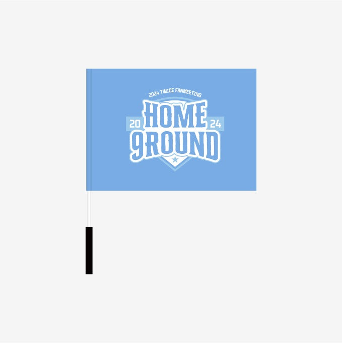 TWICE - [HOME 9ROUND] 2024 FANMEETING OFFICIAL MD TWICE FLAG ...
