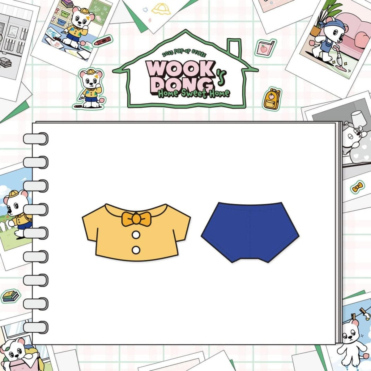 LEE DONG WOOK - [WOOKDONG'S HOME SWEET HOME] (MD COSTUME SET B (KIN ...