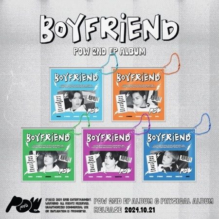 POW - [POW] 2nd EP Album JUNGBIN (GREEN) Version – kpopalbums.com