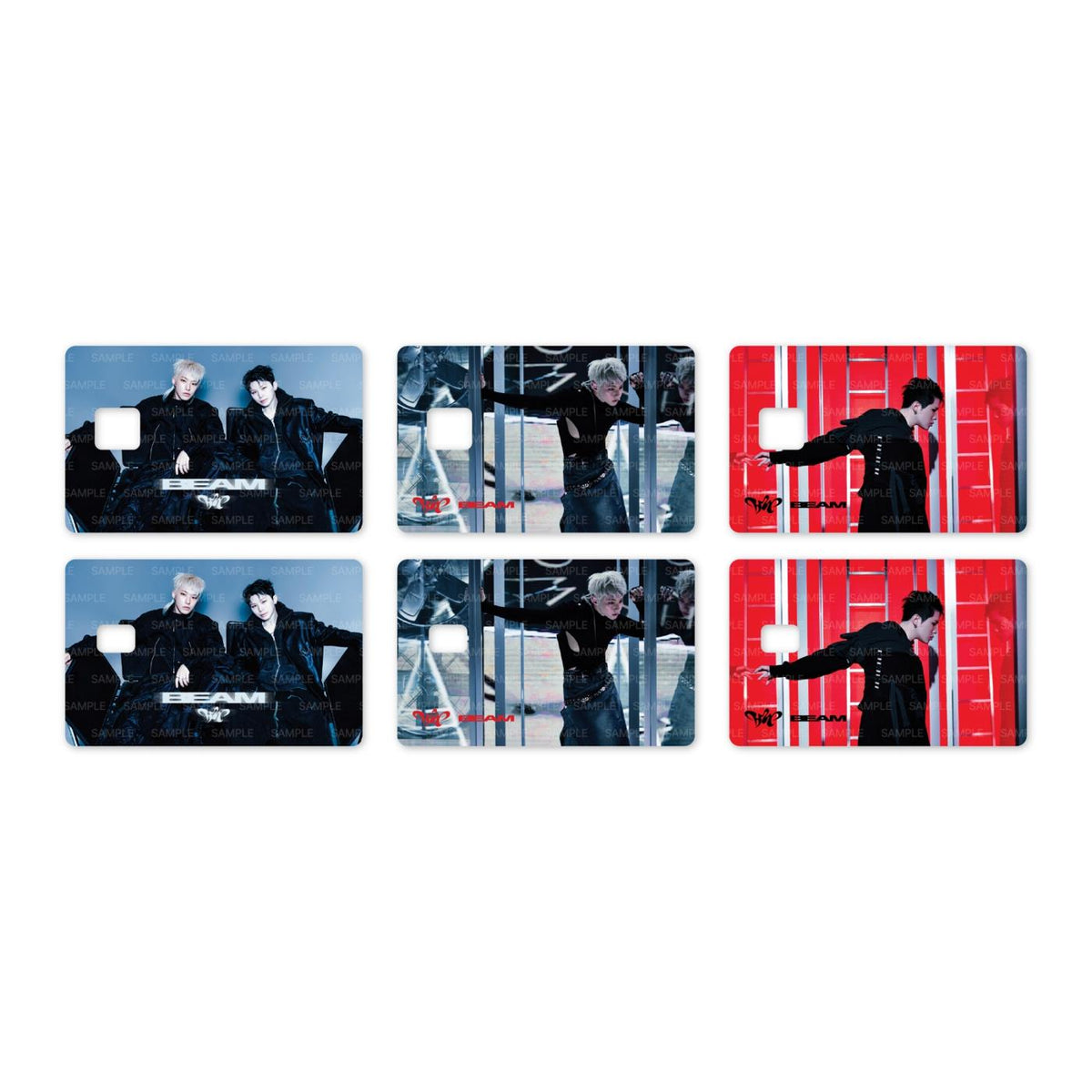HOSHI X WOOZI (SEVENTEEN) - [BEAM] POP-UP STORE MD CARD COVER STICKER ...