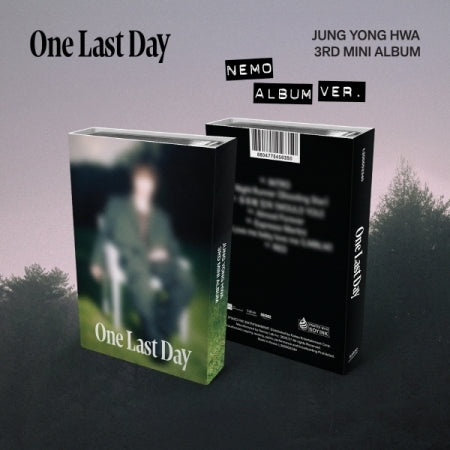 JUNG YONGHWA - [ONE LAST DAY] 3rd Mini Album LIMITED Edition NEMO ALBUM ...