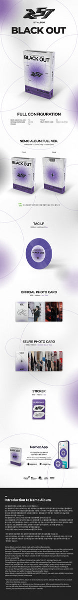 257 - [BLACK OUT] 1st Album NEMO ALBUM FULL Version – kpopalbums.com