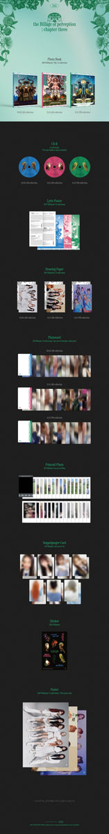 BILLLIE - [THE BILLAGE OF PERCEPTION : CHAPTER THREE] (4th Mini Alb...) – kpopalbums.com