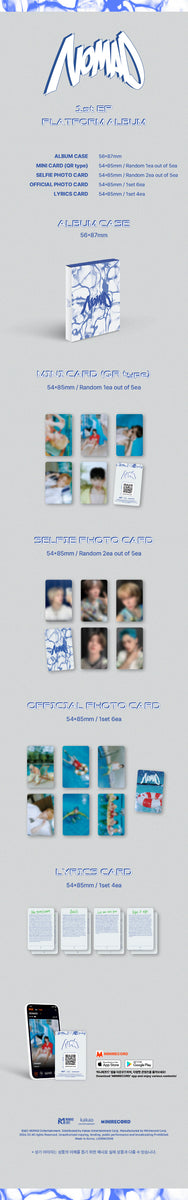 NOMAD - [NOMAD] 1st EP PLATFORM Album CALI Version – kpopalbums.com