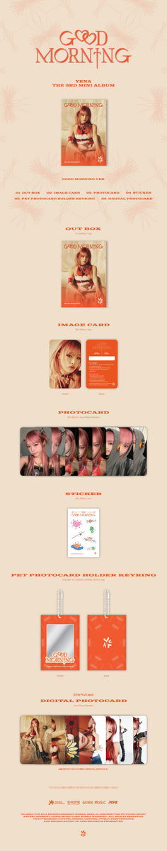 YENA - [GOOD MORNING] 3rd Mini Album PLVE GOOD MORNING Version ...