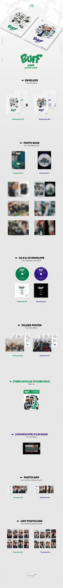 LUN8 - [BUFF] 2nd Mini Album VISIONSCOPE Version – kpopalbums.com