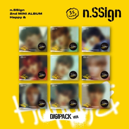 N.SSIGN - [HAPPY &] 2nd Mini Album DIGIPACK HUIWON Version – kpopalbums.com