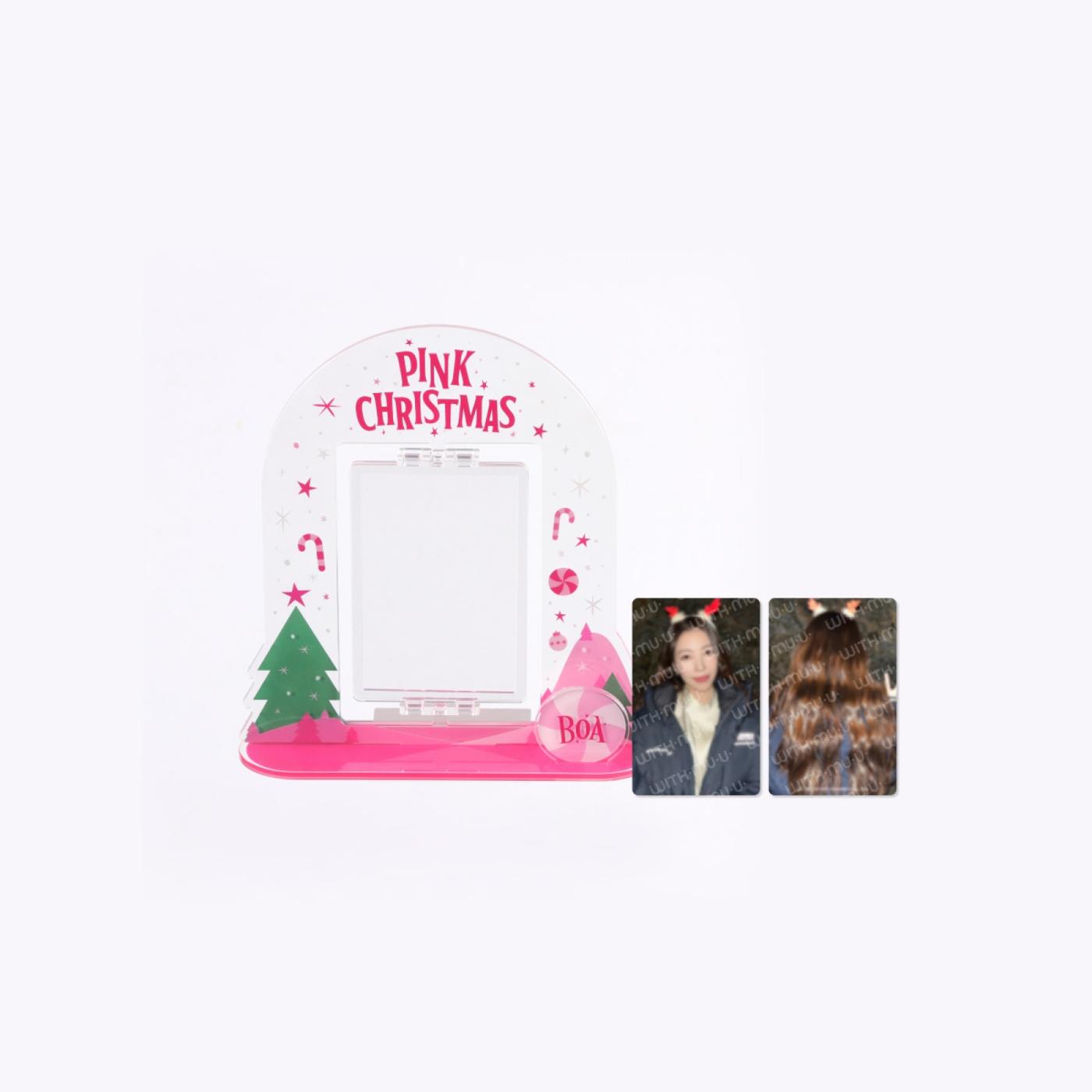 BoA - [ACRYLIC TURNING STAND SET] (2023 PINK CHRISTMAS OFFICIAL MD) – kpopalbums.com