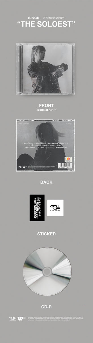 SINCE - [THE SOLOEST] (2nd Studio Album) – kpopalbums.com