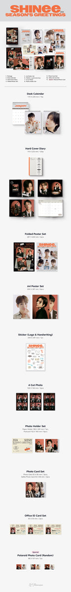 SHINEE - [2024 Season's Greetings] – kpopalbums.com