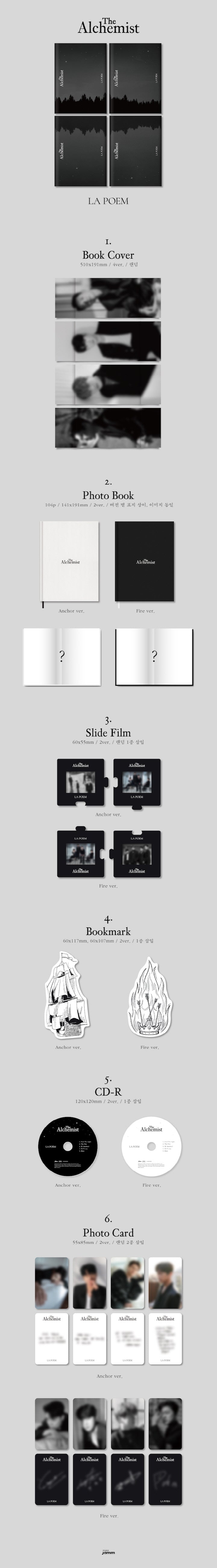 LA POEM - [The Alchemist] (2nd Mini Album 2 Version SET) – kpopalbums.com