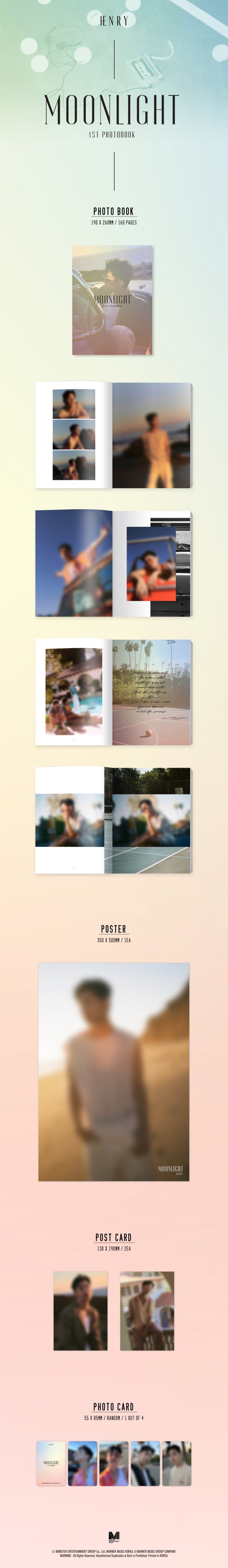 HENRY - [MOONLIGHT] (1st Photobook) – kpopalbums.com