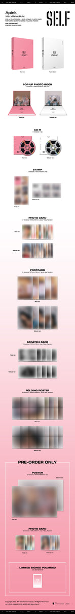 Apink - [SELF] (10th Mini Album 2 Version SET) – kpopalbums.com