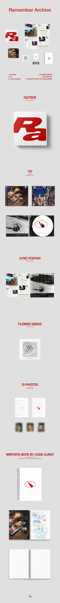 CODE KUNST - [Remember Archive] (5th Album) – kpopalbums.com