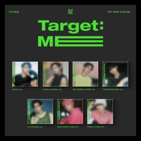 EVNNE - [TARGET: ME] (1st Mini Album DIGIPACK MUN JUNG HYUN Version ...