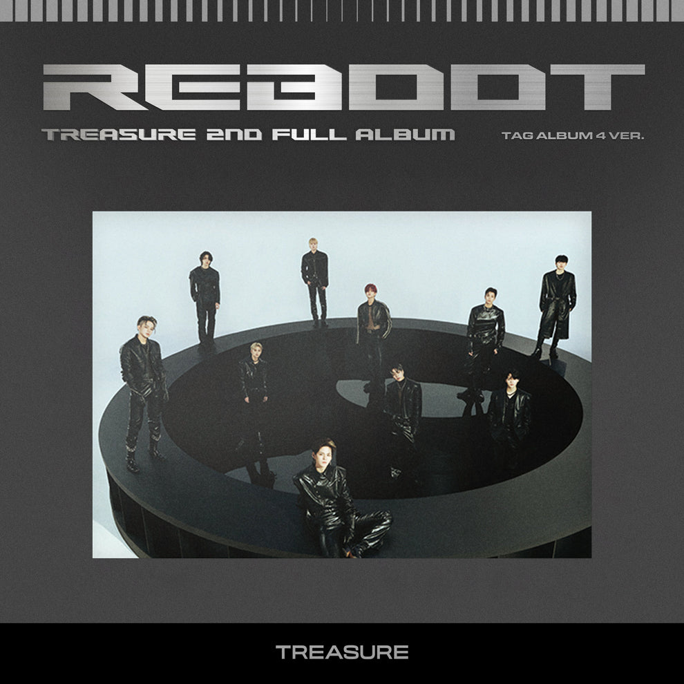 TREASURE - [REBOOT] (2nd Album YG TAG ONYX Version) – kpopalbums.com