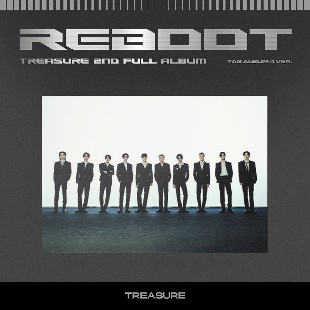 TREASURE - [REBOOT] (2nd Album YG TAG WHITE Version) – kpopalbums.com