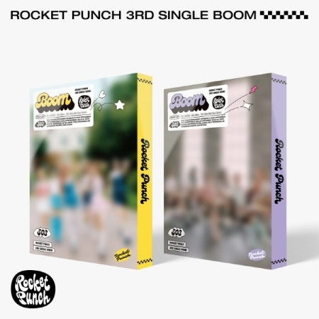 ROCKET PUNCH - [BOOM] (3rd Single Album 2 Version SET) – kpopalbums.com