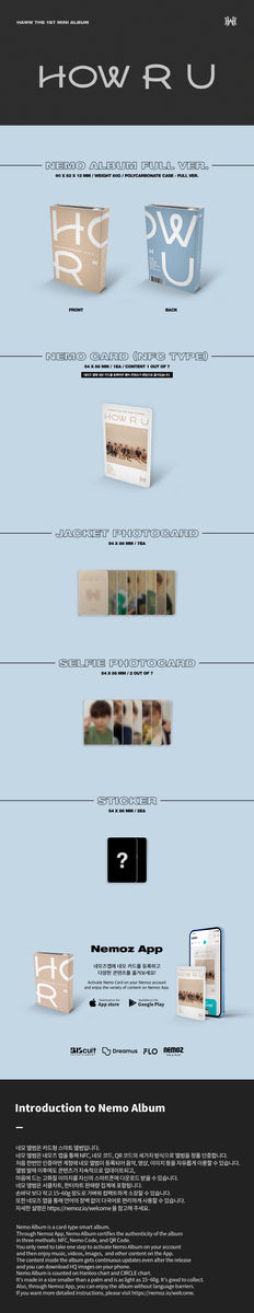 HAWW - [HOW R U] (NEMO Version) – kpopalbums.com