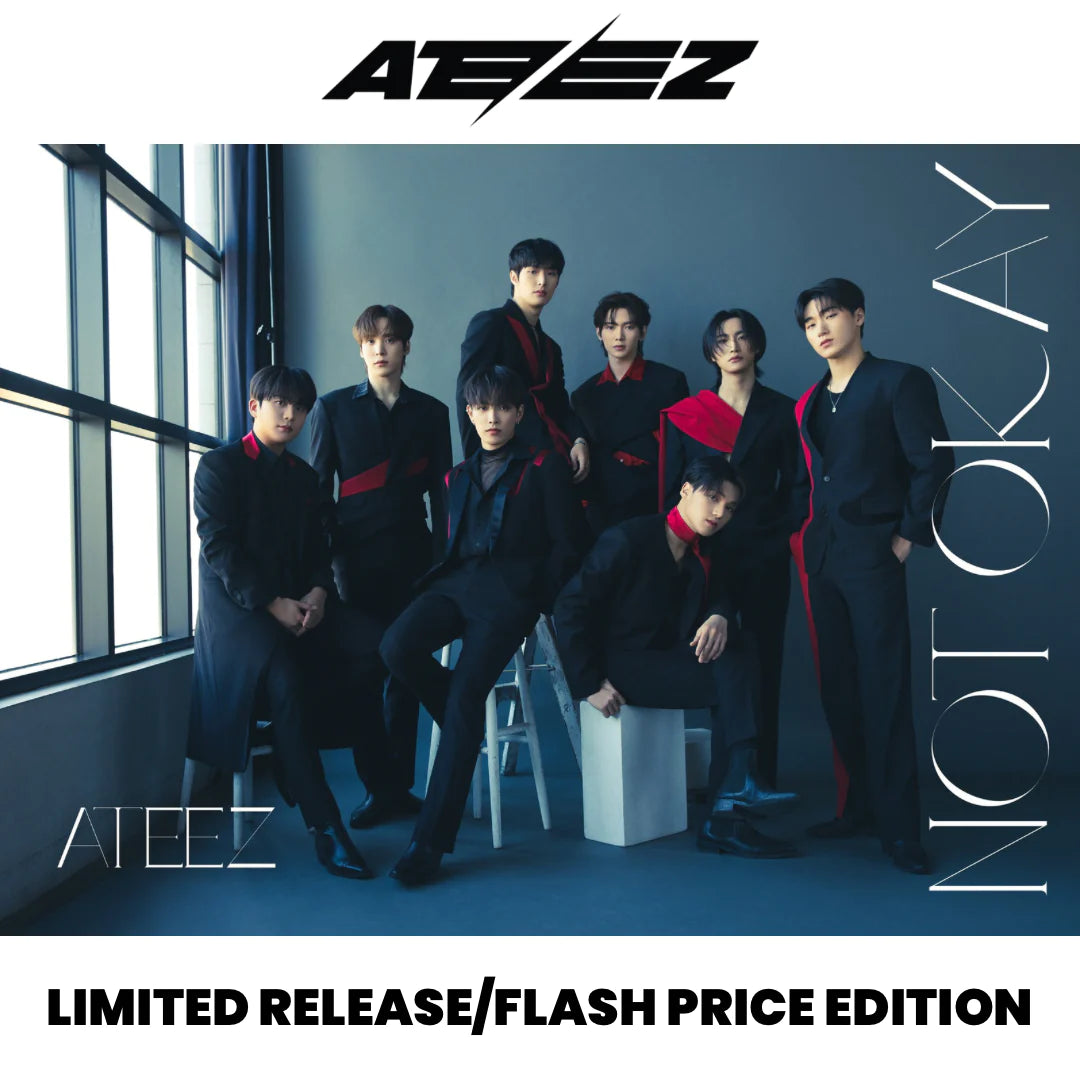 ATEEZ - [NOT OKAY] Japanese 3rd Single Album FLASH PRICE Edition ...