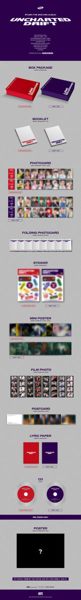 8TURN - [UNCHARTED DRIFT] (2nd Mini Album DRIFT Version) – kpopalbums.com