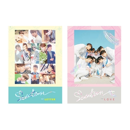 SEVENTEEN - [FIRST ‘LOVE & LETTER’] (1st Album 2 Version SET ...