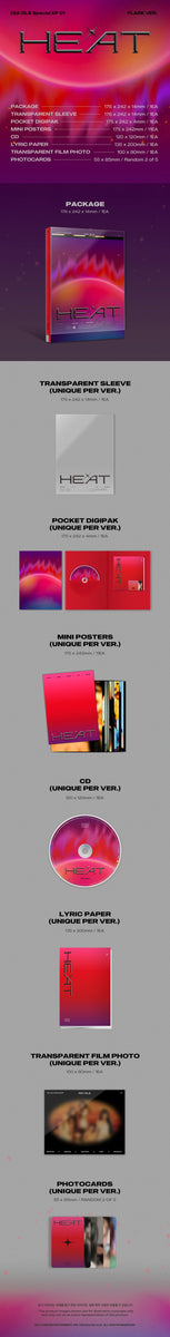(G)I-DLE - [HEAT] (Special Album FLARE Version) – kpopalbums.com