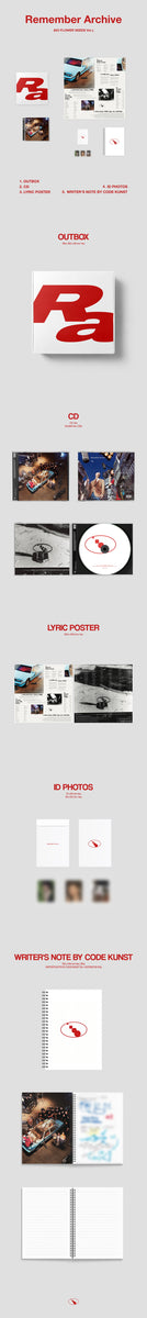 CODE KUNST - [Remember Archive] (5th Album NO FLOWER SEEDS Version) – kpopalbums.com