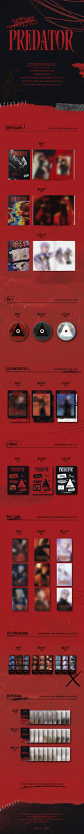 LEE GI KWANG - [Predator] (1st Album SILENT Version) – kpopalbums.com