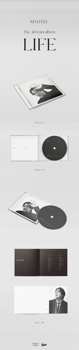 KIM FEEL - [LIFE] (3rd Mini Album) – kpopalbums.com