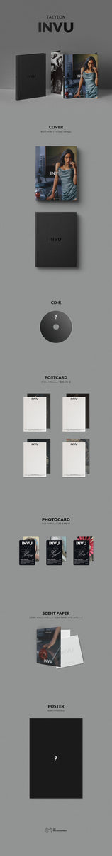 TAEYEON - [INVU] (3rd Album ENVY Version (Limited Edition ...