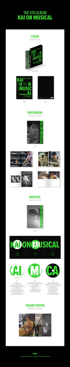 KAI - [KAI ON MUSICAL] (4th Album) – kpopalbums.com