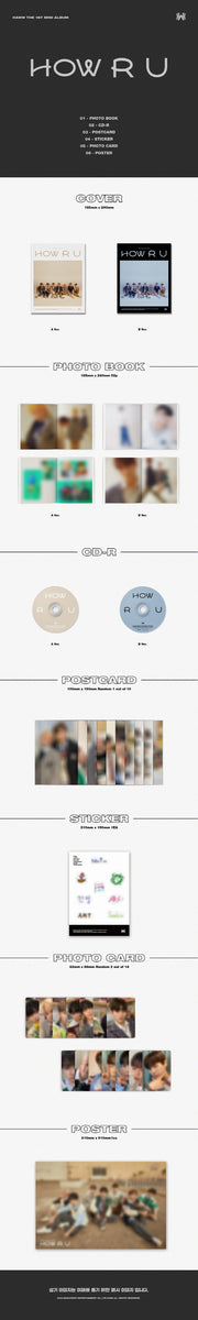 HAWW - [HOW R U] (Mini 1st Album RANDOM Version) – kpopalbums.com