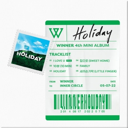 WINNER - [HOLIDAY] (4th Mini Album KIHNO KIT Album) – kpopalbums.com