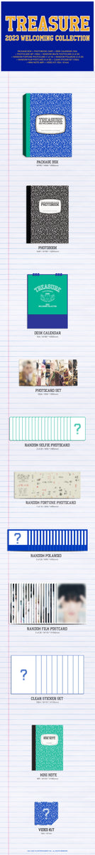 TREASURE - [TREASURE 2023 WELCOMING COLLECTION] – kpopalbums.com