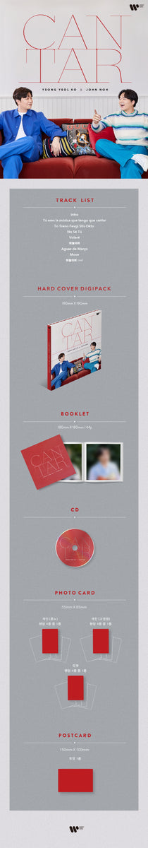 JOHN NOH & YEONG YEOL KO - [Cantar] – kpopalbums.com